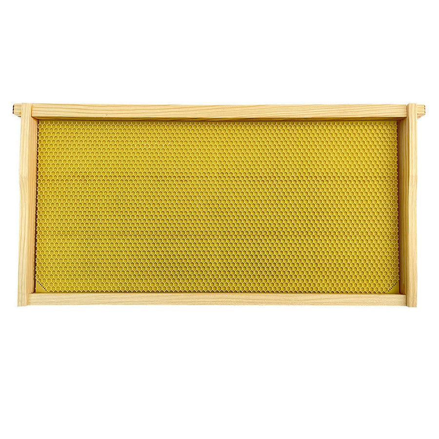 9 1/8" Assembled Deep Wood Frame, Yellow Foundation - 10 pack - Triple ...