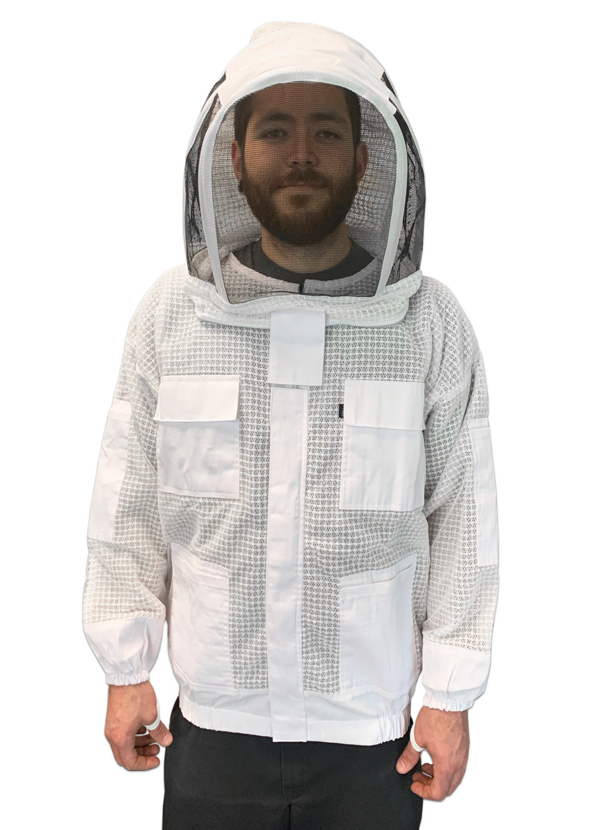AirFlow Series Triple-Layer Ventilated Bee Jacket with Veil – Pierco